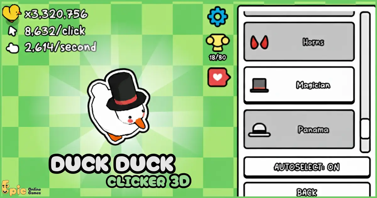 Duck Duck Clicker 3D 🕹️ Play Online For Free!
